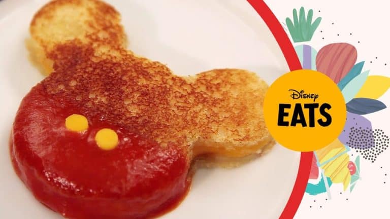 A Spin On The Classic Grilled Cheese: Mickey Mouse Grilled Cheese ...