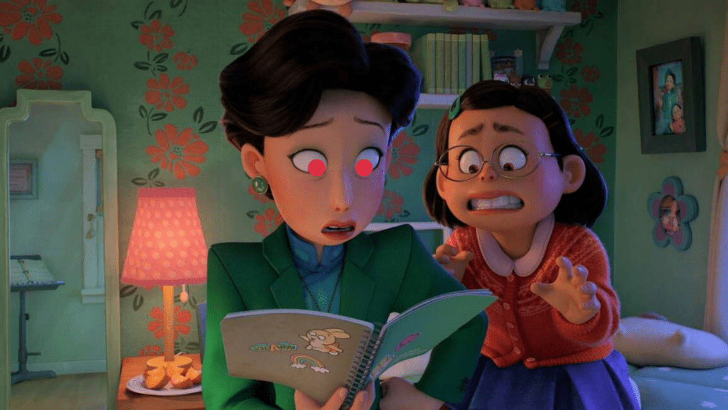 "Progressive cult of ideas": These scenes from PIXAR's "Turning Red ...
