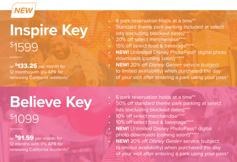 Disney FINALLY Releases Magic Key Renewal Information With a BIG Change ...