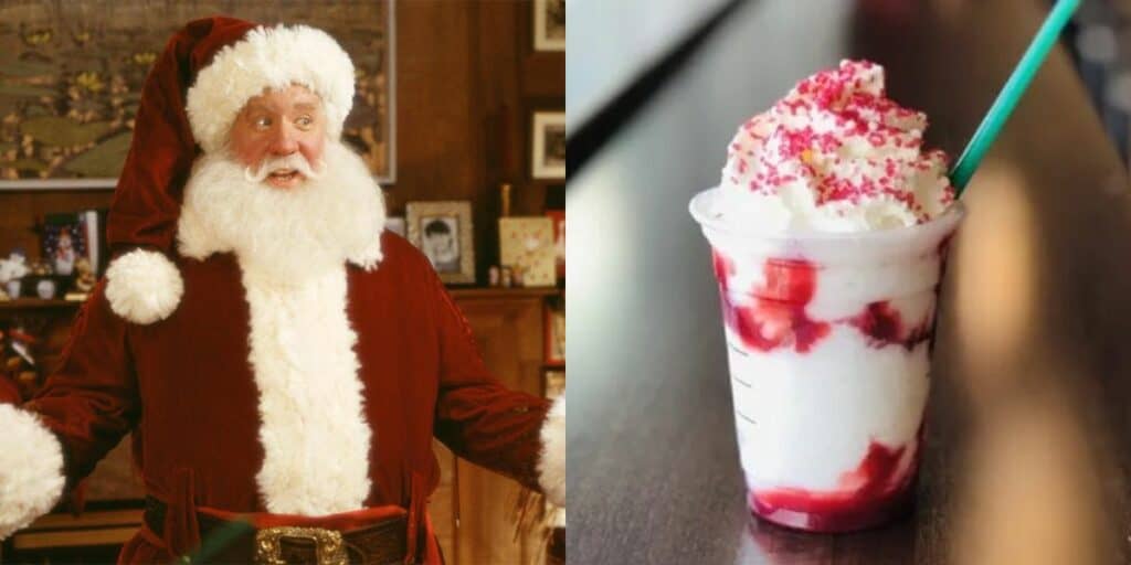 The Secret Way to Get ‘The Santa Clause’ Frappuccino at Starbucks