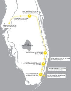 Brightline High-Speed Rail Project to Disney World Back On...Sort of ...
