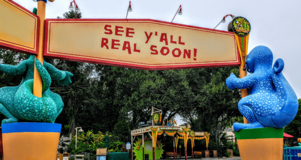 DinoLand U. S. A. Spot at Disney's Animal Kingdom is Now Totally ...