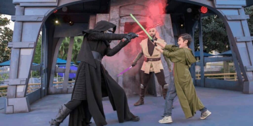 Self-Proclaimed "Jedis" Restrained After Fight Breaks Out In Disney ...