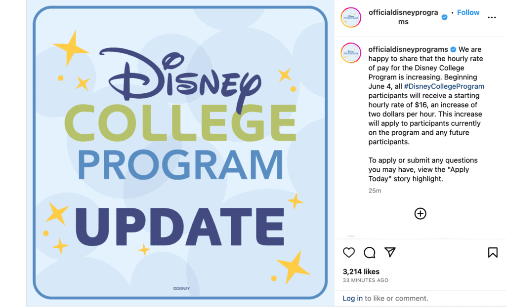 This Is Not a Drill: Hourly Pay For Disney College Program Participants ...