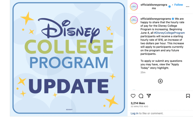 This Is Not a Drill: Hourly Pay For Disney College Program Participants ...
