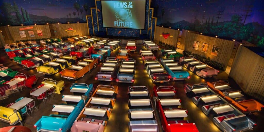 Sci-Fi Dine-In Theater Restaurant at Disney World - Disney Dining