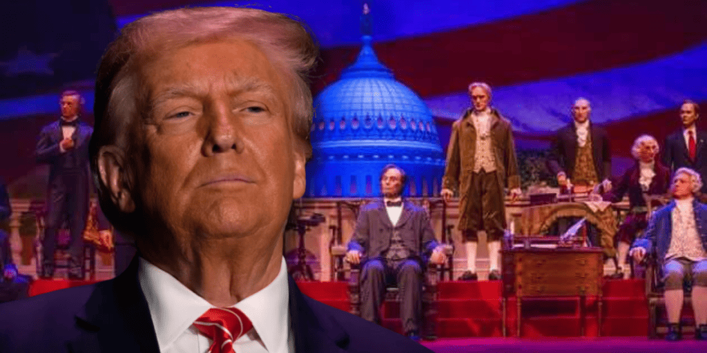 Disney Reopens Hall of Presidents Featuring Trump in Speaking Role ...