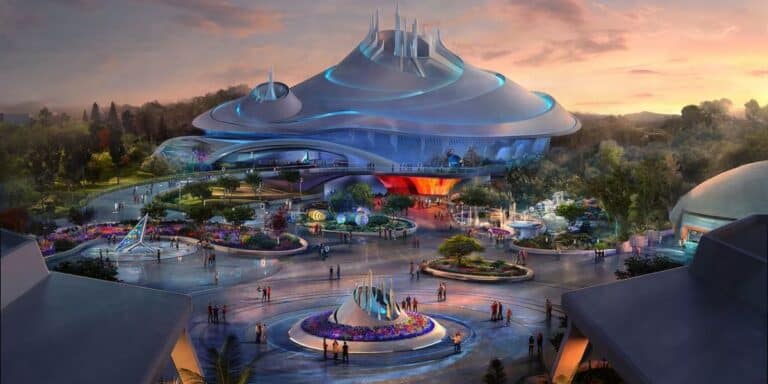 New Look at Disney's Space Mountain Replacement Revealed (Lights On!)