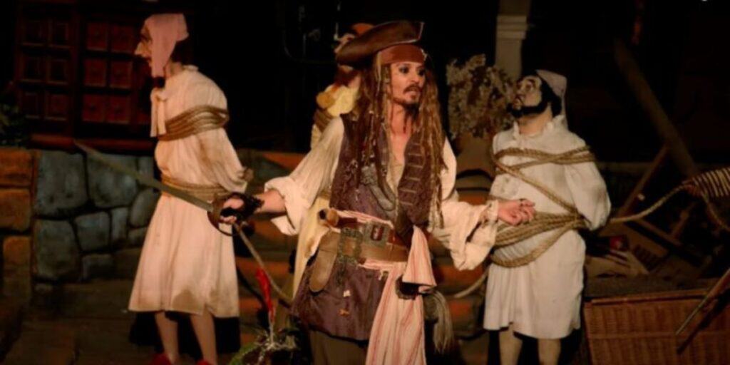 Jack Sparrow Found Sneaking Onto Disney Coaster, Leaves Pirates ...