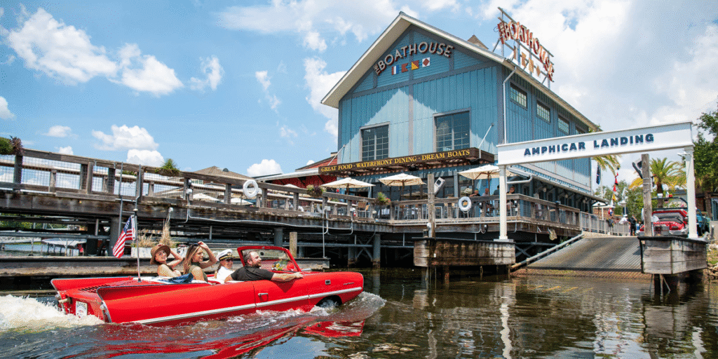 5 Things You Didn't Know About the Amphicars at Disney Springs
