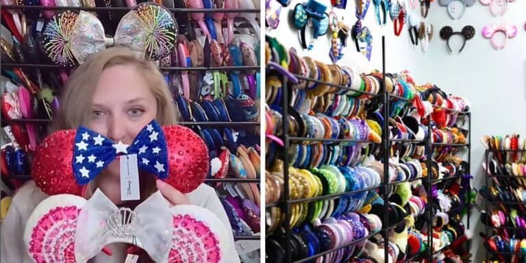 This Disney Fan’s Mickey Ear Collection Is Worth More Than Most Cars ...