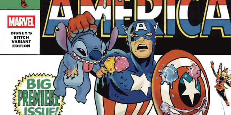 Stitch Crashes Marvel: See the New Covers for Captain America, X-Men ...